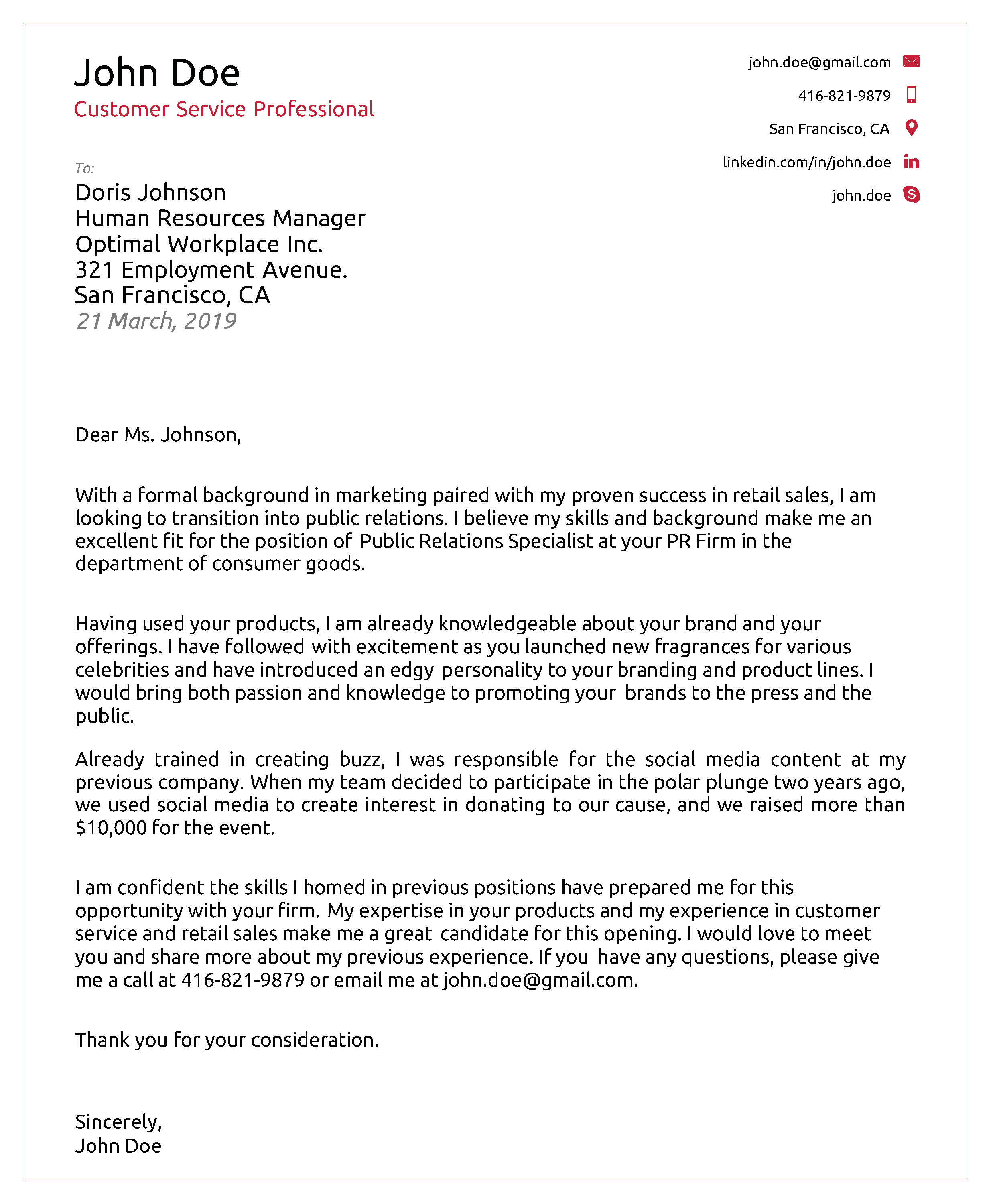 Cv And Cover Letter Tips